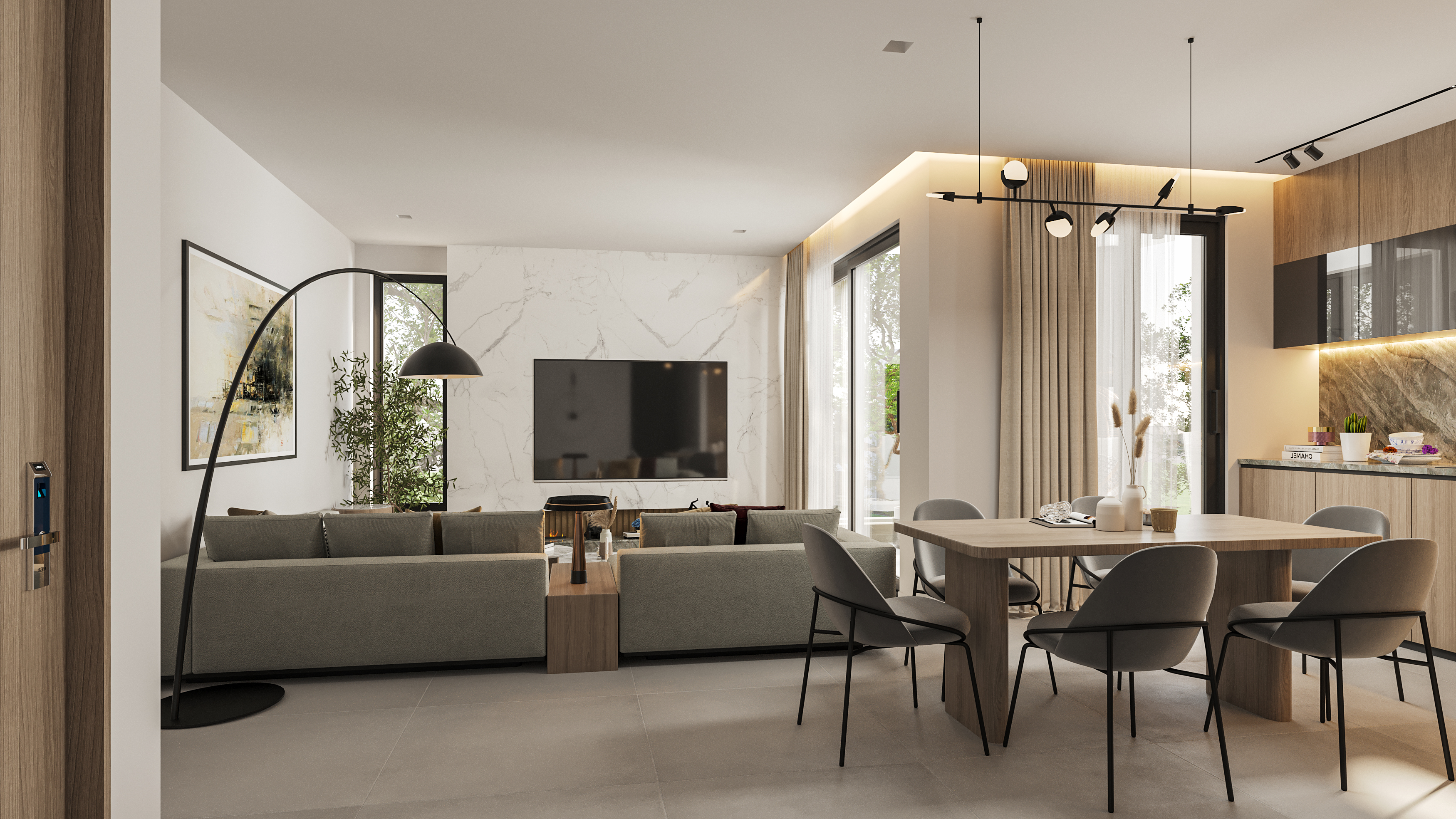 Completed on Easy Render Interior